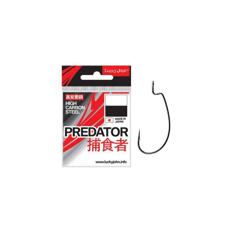 Lucky John EWG Offset Hooks LJH350 size 4/0 - Specimen Fishing UK